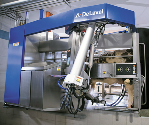 DeLaval’s VMS 310 - T H WHITE Dairy - Voluntary Milking from DeLaval