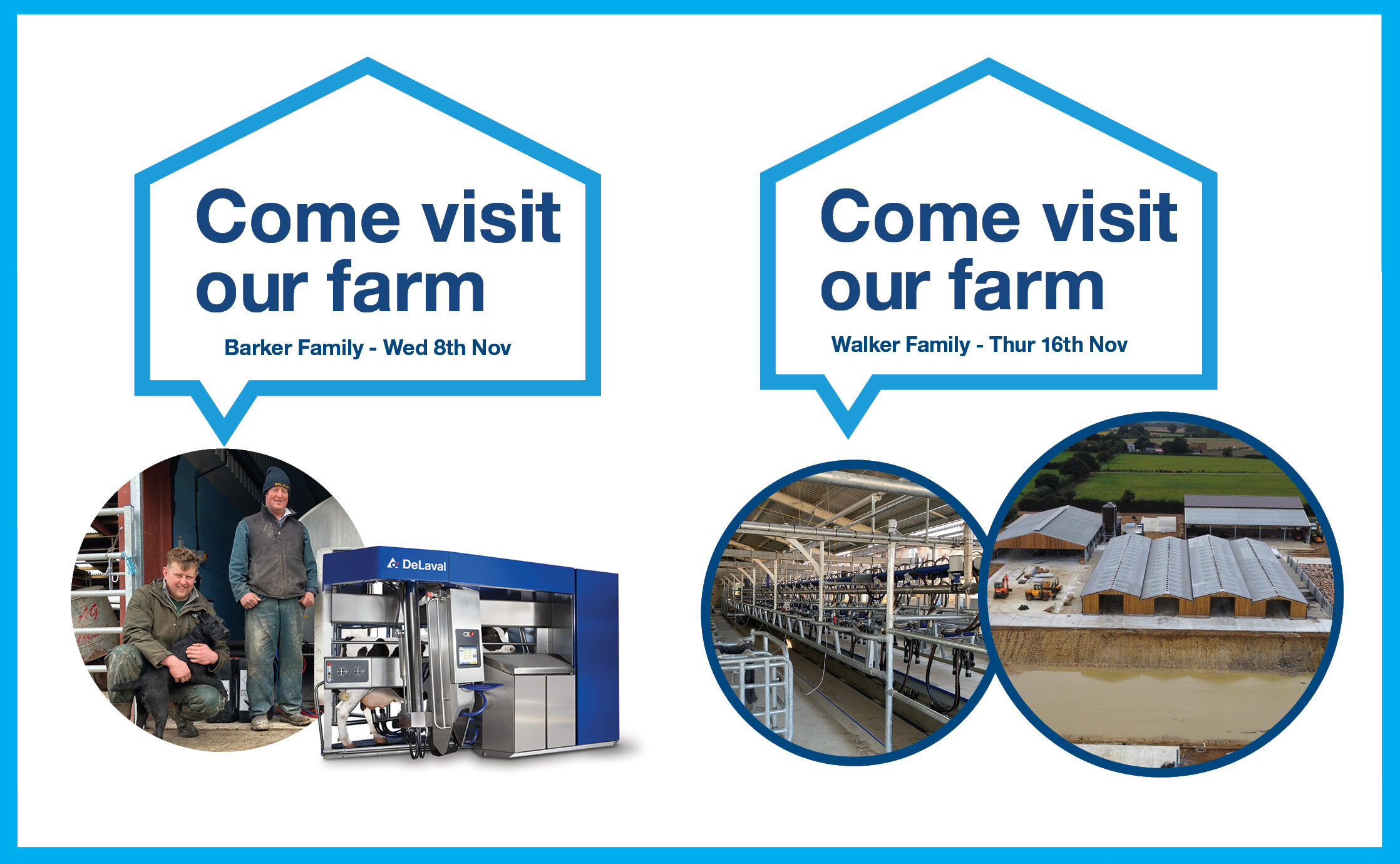 Join us at these upcoming Dairy farm Open Days - T H WHITE Dairy