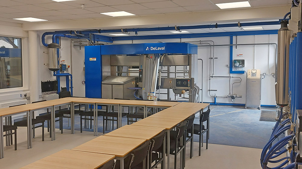 Superb learning environment for Dairy Engineering students - T H WHITE ...