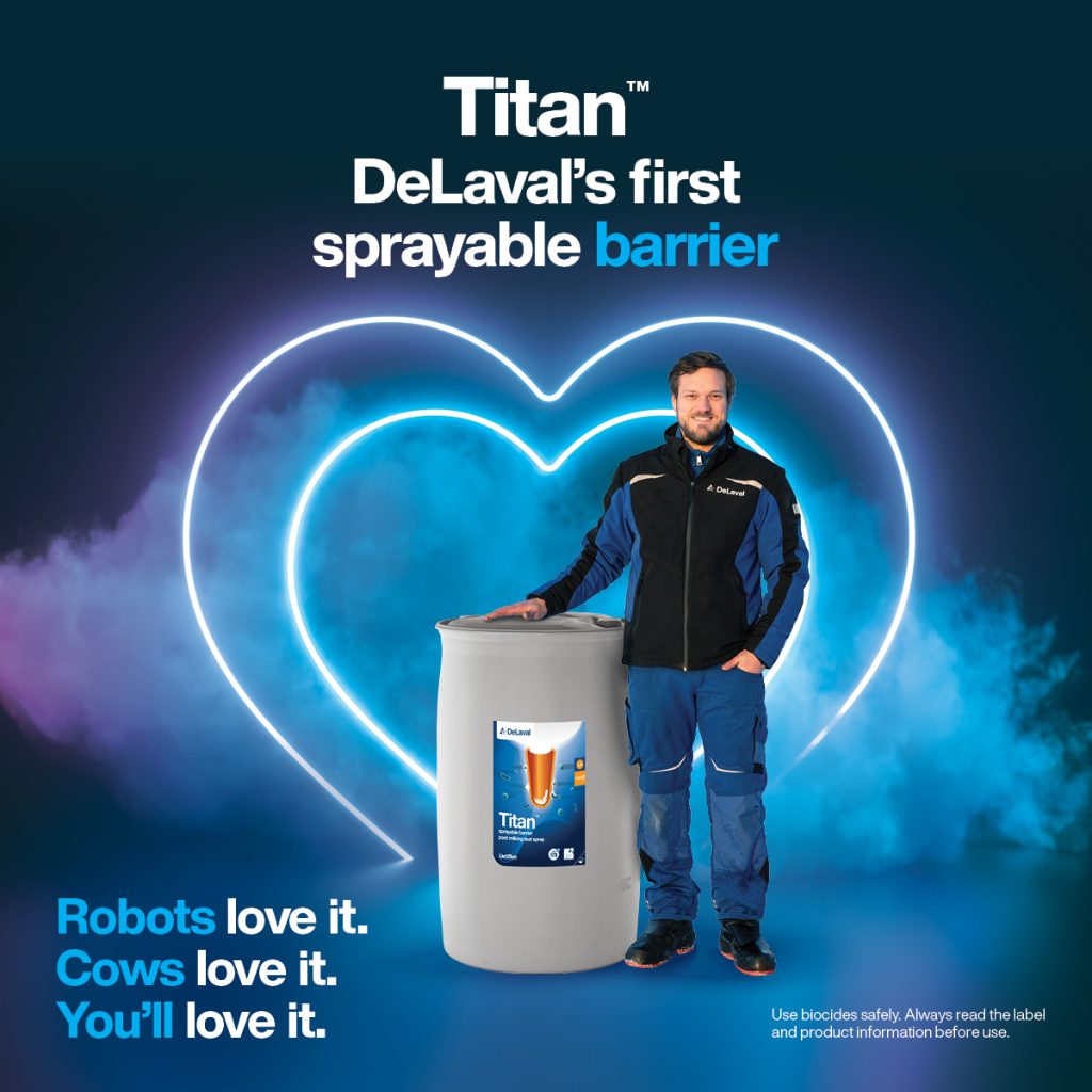 Titan™ Robots love it. Cows love it. You’ll love it. - T H WHITE Dairy